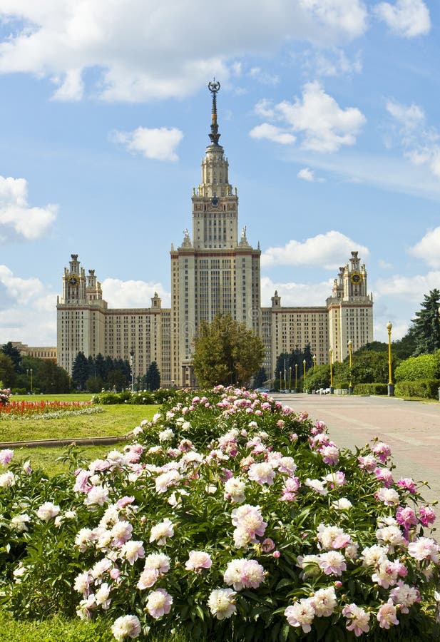 Moscow University stock photo. Image of rise, russian - 33505828