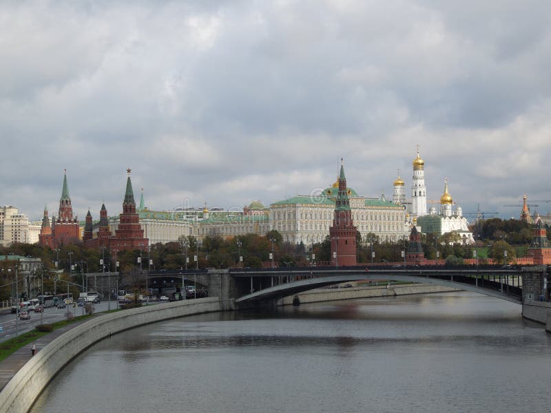 Moscow view stock photo. Image of trip, buildings, square - 61949544