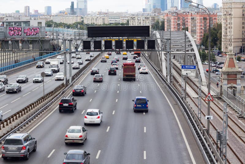 Moscow Views of the Third Ring Road Editorial Photography - Image of ...