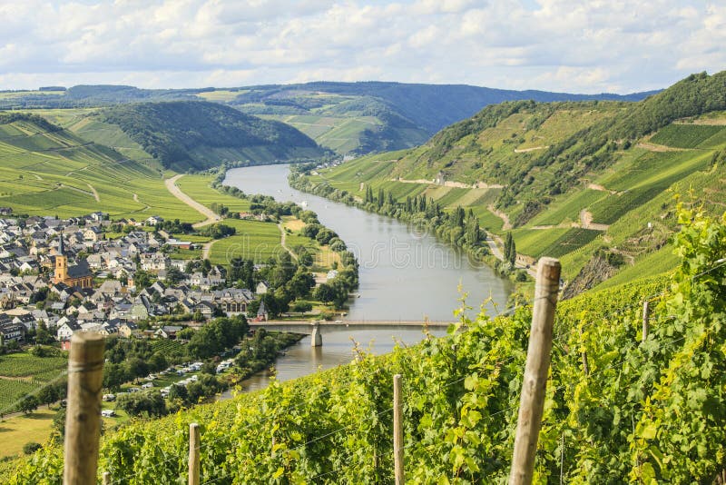 Mosel area stock image. Image of green, colorful, water - 34393187