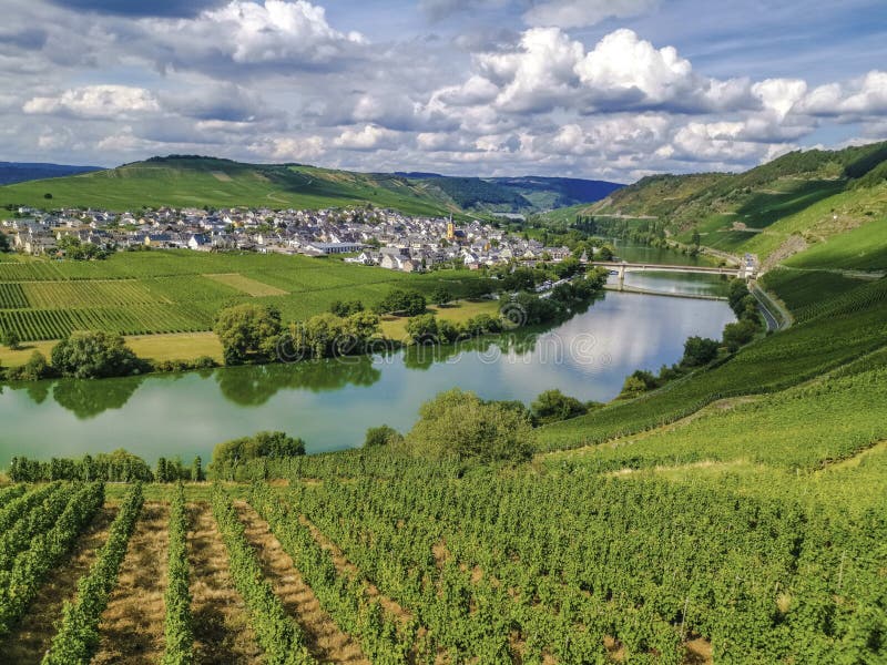 Trittenheim,Mosel River,Mosel ValleyGermany Stock Photo - Image of ...