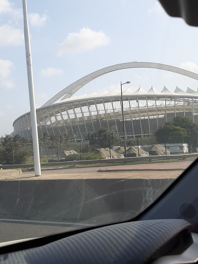 Moses Mabida Stadium 🏟 - Soccer ⚽️ Durban City Stock Image - Image of ...