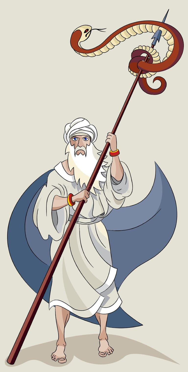 Moses Cartoon Staff Stock Illustrations – 173 Moses Cartoon Staff Stock ...