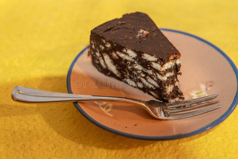 Mosiac Chocolate Cake from Turkey Stock Image - Image of breakfast ...