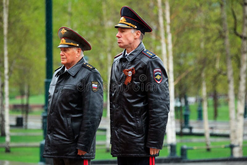 MOSKOU, RUSLAND - MEI 08, 2017: Het MINISTERIE Van INTERNE ZAKEN Van De ... MOSKOU, RUSLAND - MEI 08, 2017: Het MINISTERIE Van INTERNE ZAKEN Van De ...