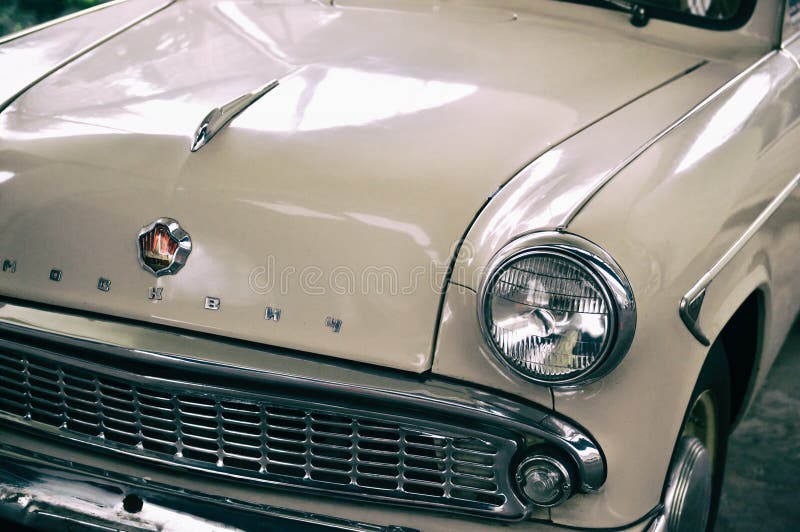 Moskvich-403 editorial image. Image of retro, institution - 66471730