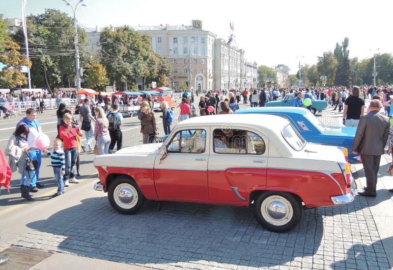 Moskvitch 407 redaktionell arkivbild. Bild av historiskt - 45702557