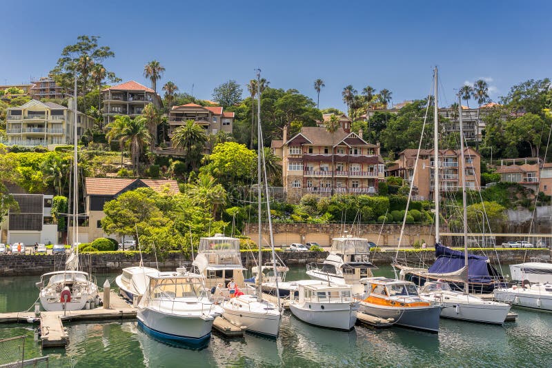 Sydney stock image. Image of wharf, panorama, mosman - 34414989