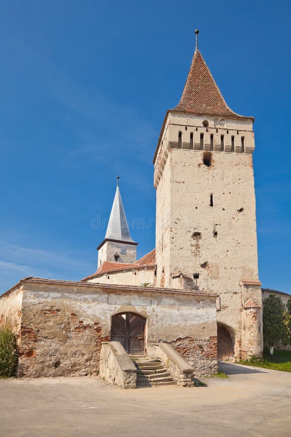Church Tower Mosna Romania Stock Photos - Free & Royalty-Free Stock ...