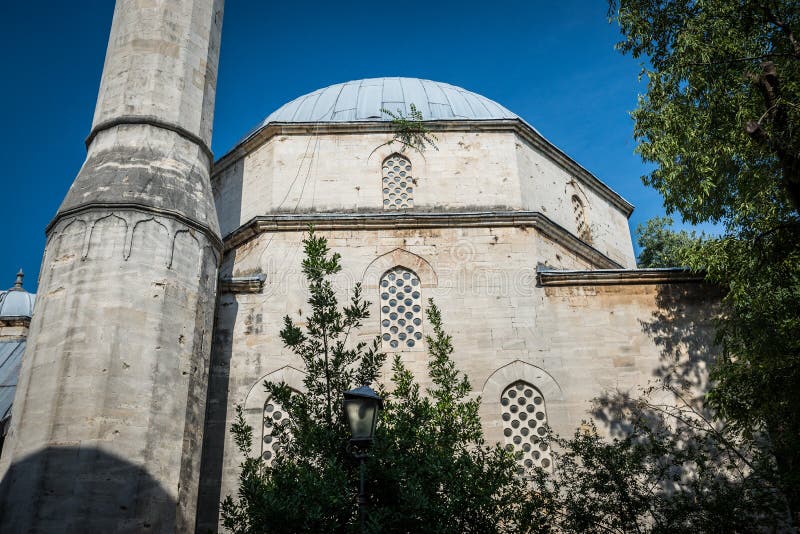 Mosquée à Mostar photo stock. Image du région, bosnie - 64495664