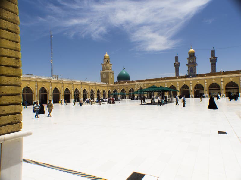 Mosquée de Koufa photo stock. Image du ornement, irak - 41272704