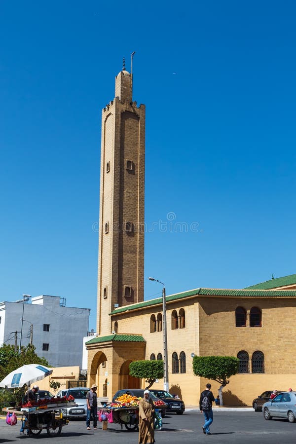Mosquée Idriss 1er photo éditorial. Image du arabe, marocain - 49842141