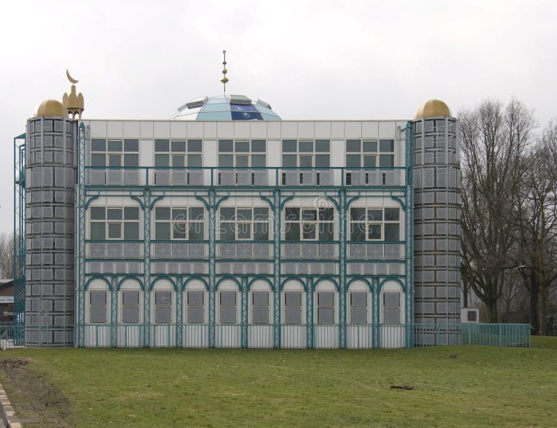 Mosque in Utrecht, Netherlands Stock Image - Image of mathematics ...