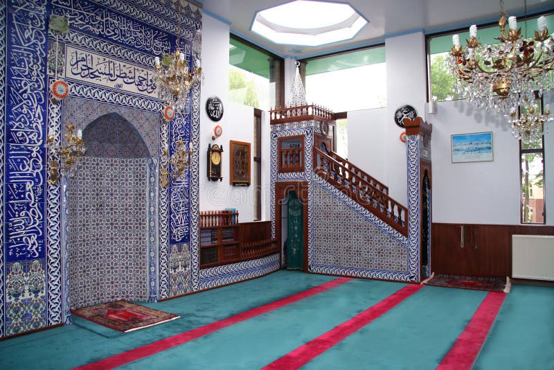 Inside the islamic mosque stock photo. Image of religion - 10428334