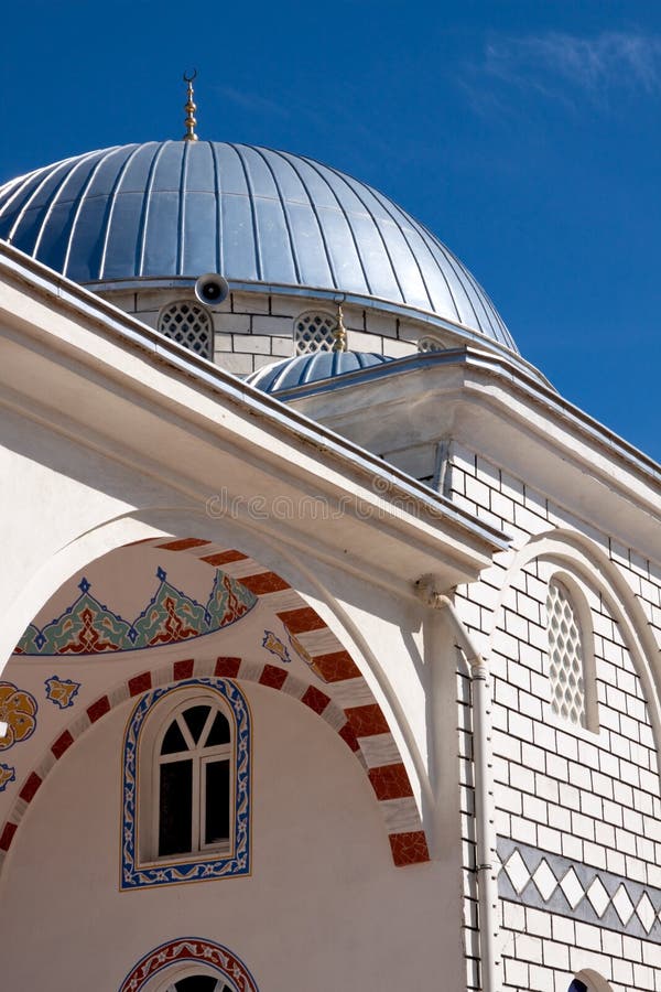 Mosque stock image. Image of outdoors, house, silver - 16499715