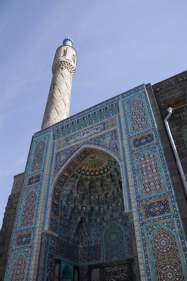 Entrance in mosque stock photo. Image of built, asia, islam - 3095278