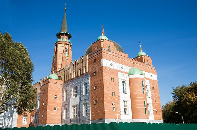 Mosque in Samara (Russia) stock photo. Image of islamic - 19491986