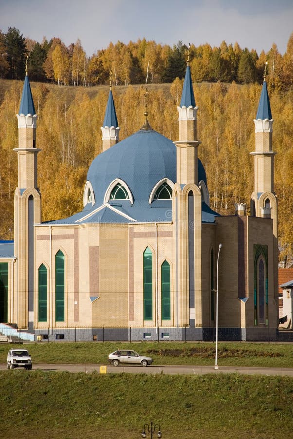 Mosque stock photo. Image of homes, reason, house, fence - 7408358