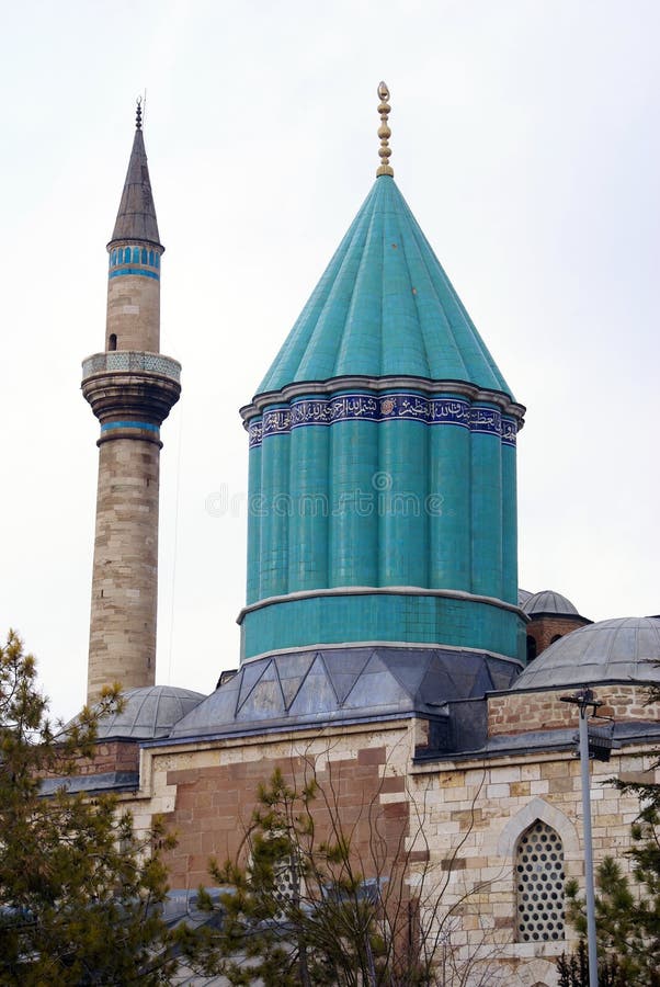 Konya mosque stock photo. Image of east, architecture - 5543004