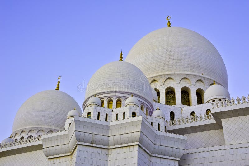 Wall and Floor Decoration in Sheikh Zayed Mosque Stock Image - Image of ...