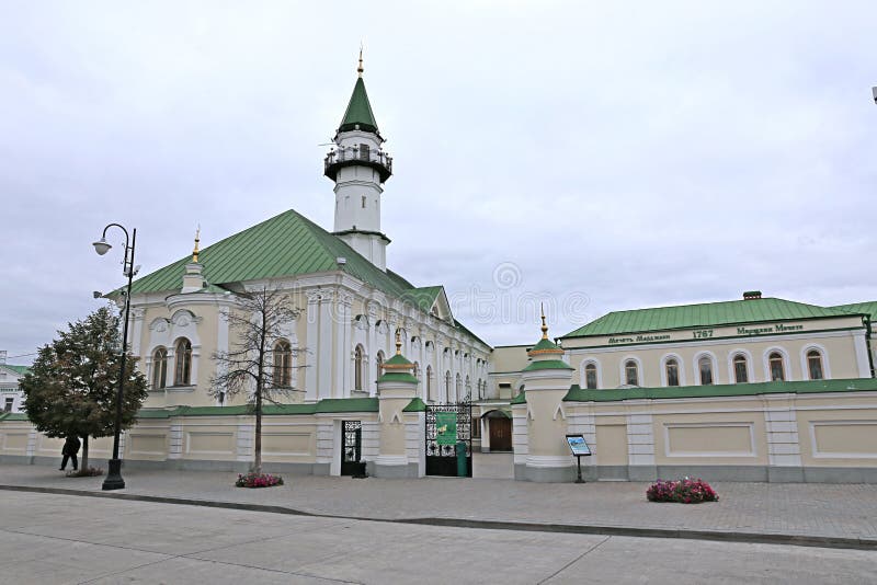 Mosque Al-Marjani in Kazan editorial stock photo. Image of namaz - 51369598