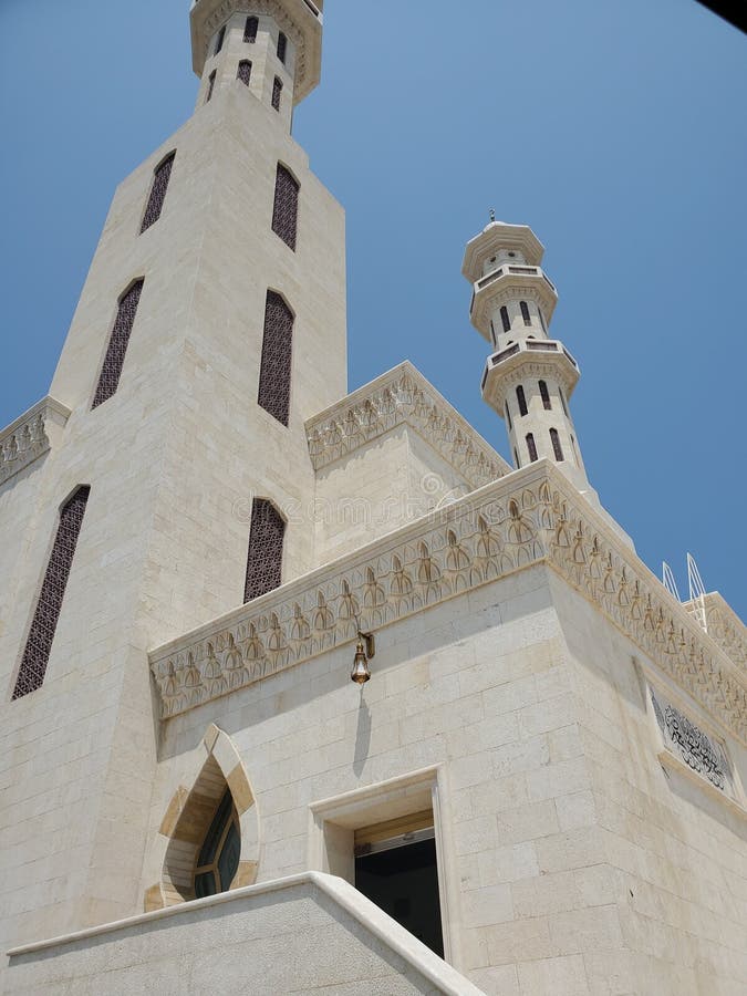 Mosque in Alkhodh Muscat, Oman Stock Image - Image of chapel, church ...