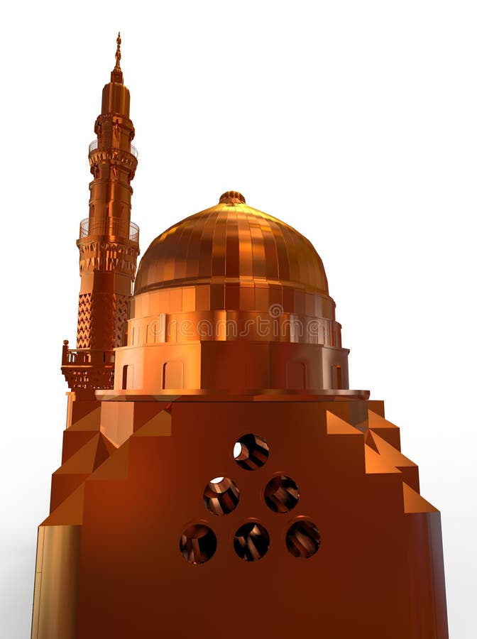 Mosque from the background stock illustration. Illustration of mosque ...
