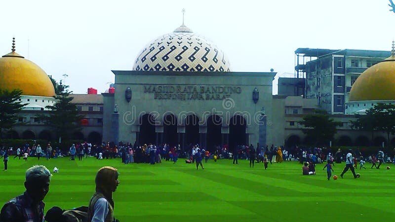 Mosque Bandung West Java editorial stock photo. Image of masjid - 136226338