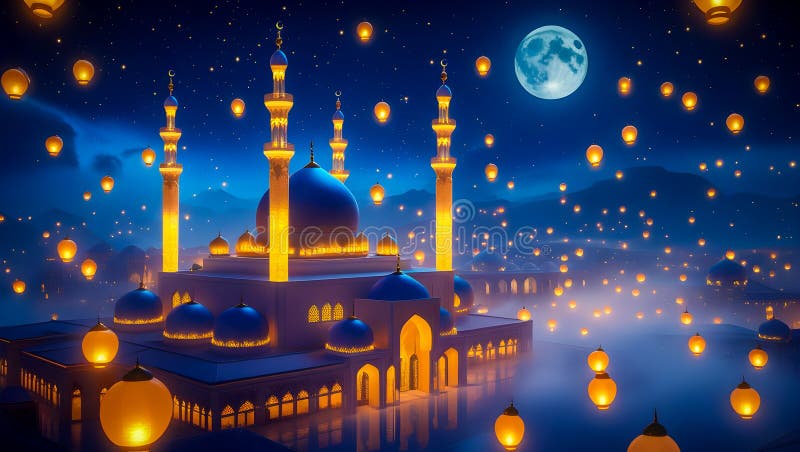 266 Magical Ramadan Night Scene Stock Photos - Free & Royalty-Free ...
