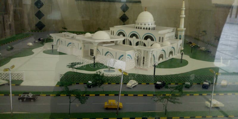 Mosque stock image. Image of shape, model, mosque, beautiful - 124400489