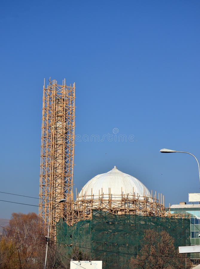 Mosque in Bitola, Macedonia Stock Image - Image of balkans, muslim ...