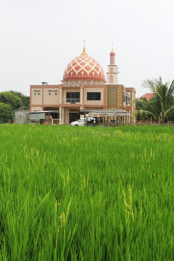 Mosque for Islam Religion Prays Stock Photo - Image of located ...