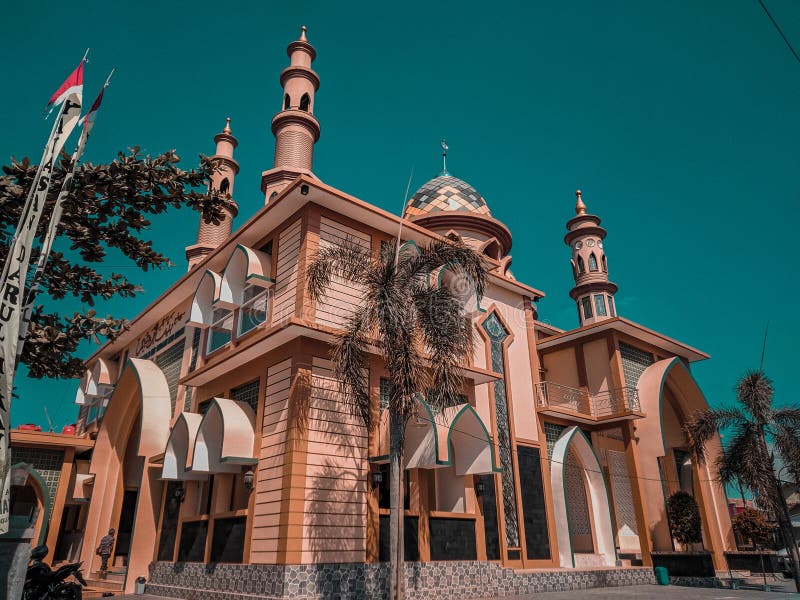 Mosque Building Islamic Architectur Stock Image - Image of tourism ...