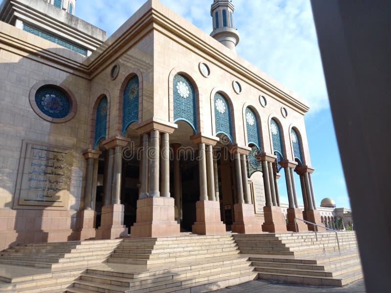Mosque Building Islamic Center of Samarinda Stock Photo - Image of ...