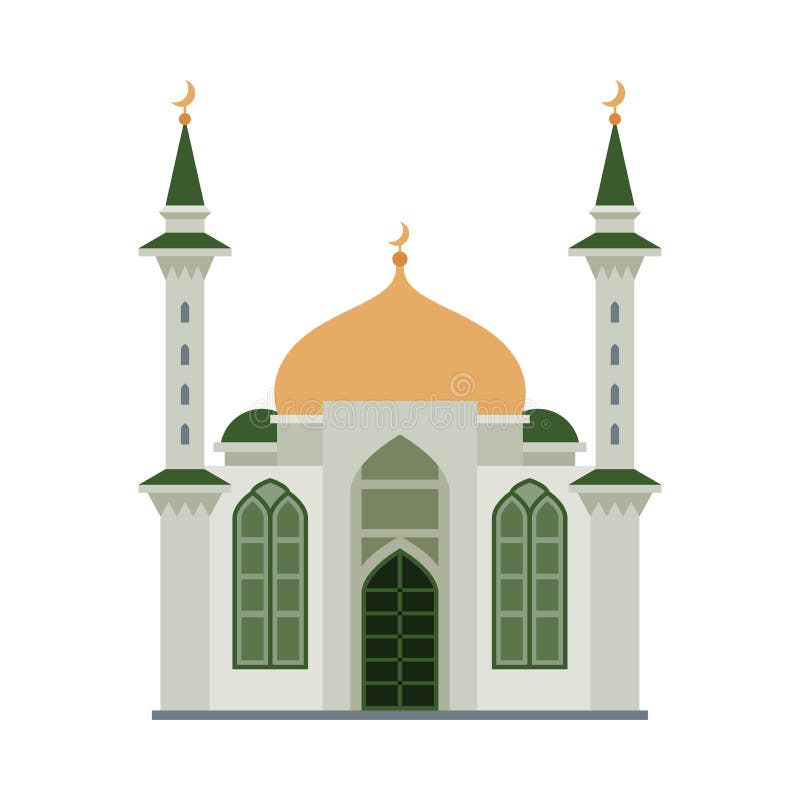 Mosque Building, Islamic Religious Temple, Ancient Architectural ...