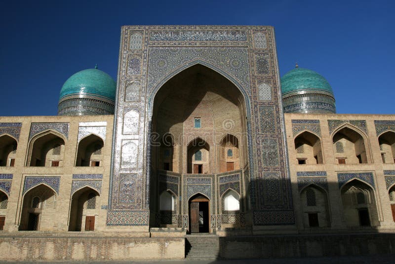 Mosque in Bukhara, Uzbekistan Stock Image - Image of building, landmark ...