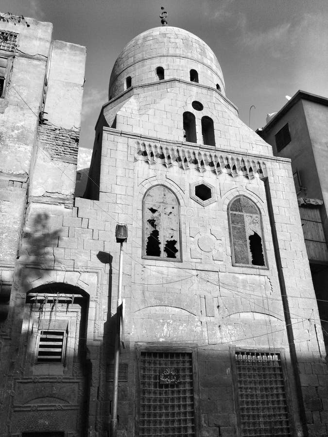 Mosque in Cairo Old Ancient Stock Photo - Image of cairo, mosque: 52081942