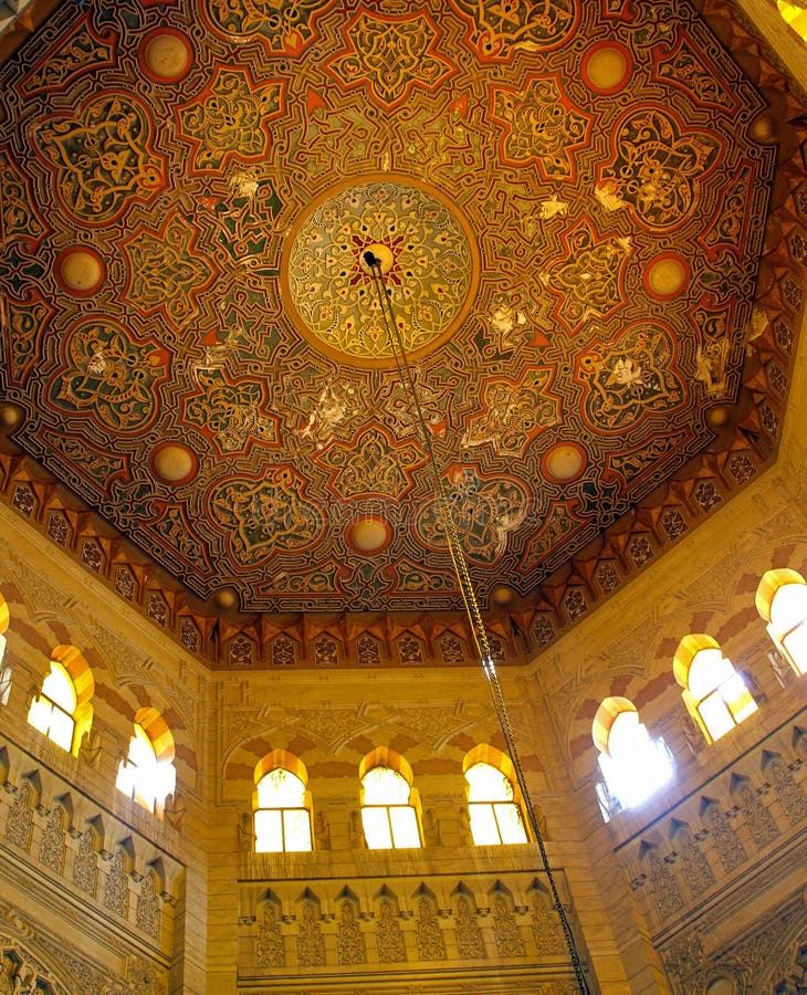 Mosque ceiling stock photo. Image of islamic, ceiling - 14843094