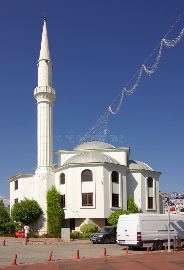 Mosque in the Central Square Editorial Image - Image of people, front ...
