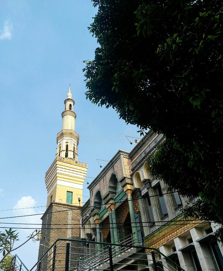 The Mosque in Depok, West Java, Indonesia. Stock Photo - Image of ...