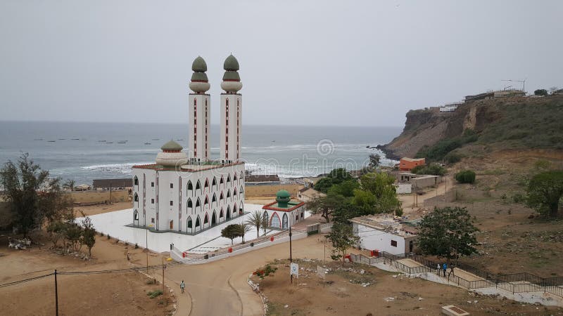 Mosque of divinity, dakar stock photo. Image of coast - 186897064