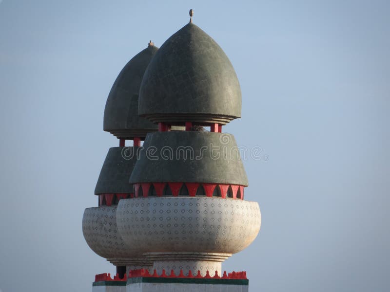 Mosque of Divinity in Front of Dakar Beach Stock Image - Image of color ...