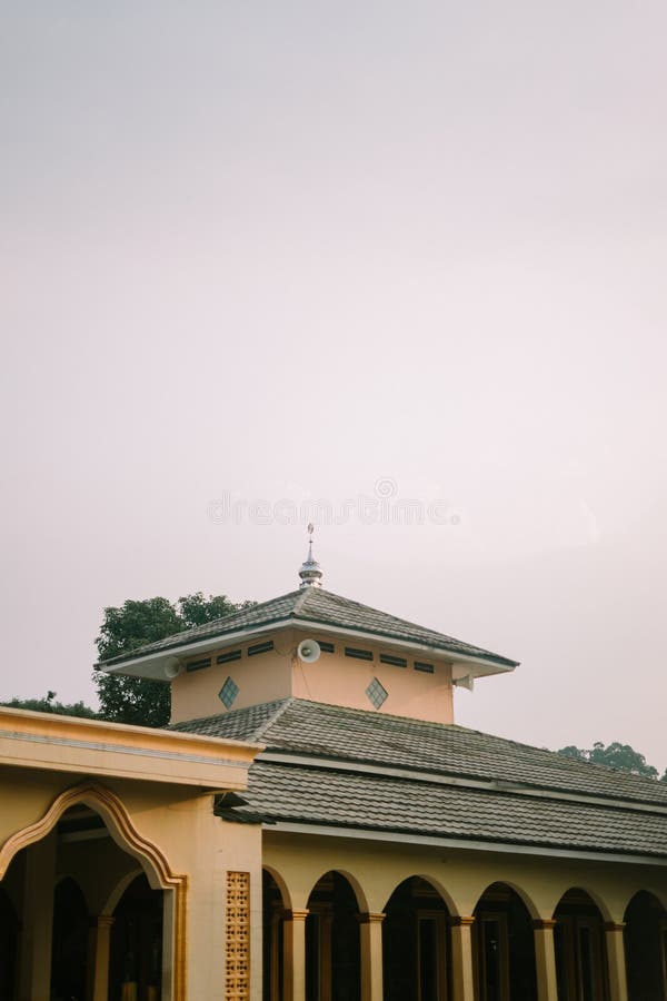 Mosque Dome with Intricate Patterns and Vibrant Colors Stock ...