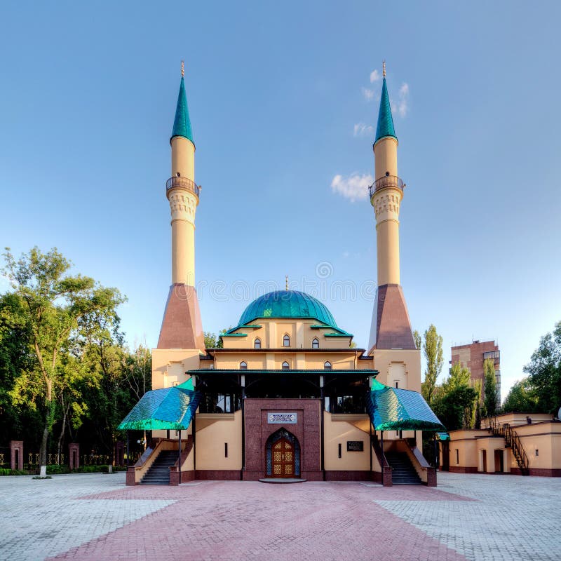 Mosque in Donetsk, Ukraine. Stock Photo - Image of eastern ...