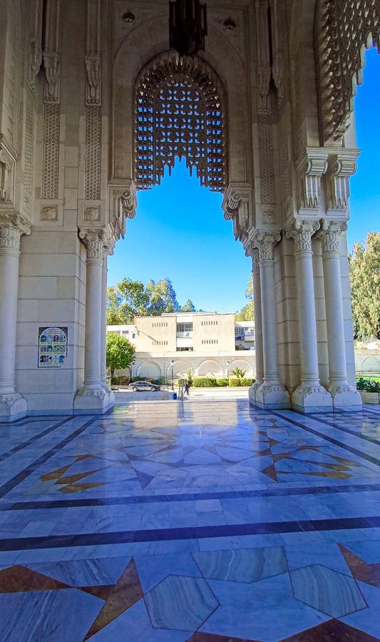 Mosque of Emir Abdelkader Constantine, Algeria Stock Photo - Image of ...