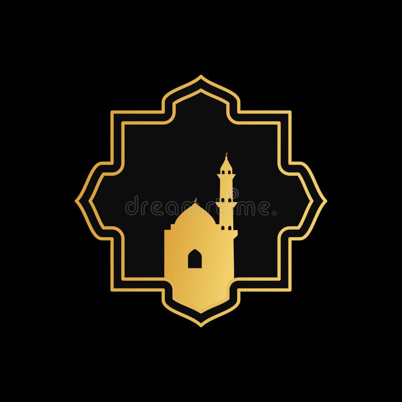 Mosque Ornament Illustration Stock Vector - Illustration of muslim ...