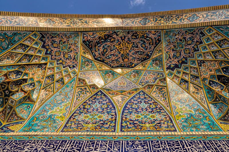 Mosque gate stock image. Image of decorations, artwork - 49520549