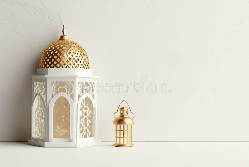 Mosque golden mosque stock illustration. Illustration of morocco ...