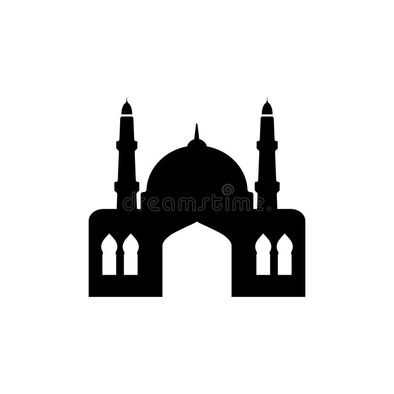 Mosque Graphic Design Template Vector Isolated Stock Illustration ...