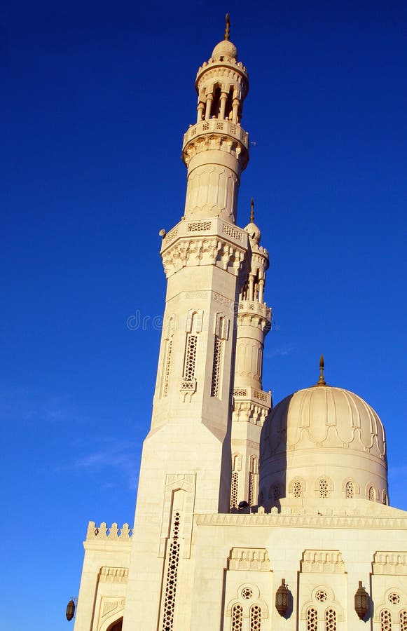 Mosque in Hurghada stock image. Image of islamic, egypt - 24065705